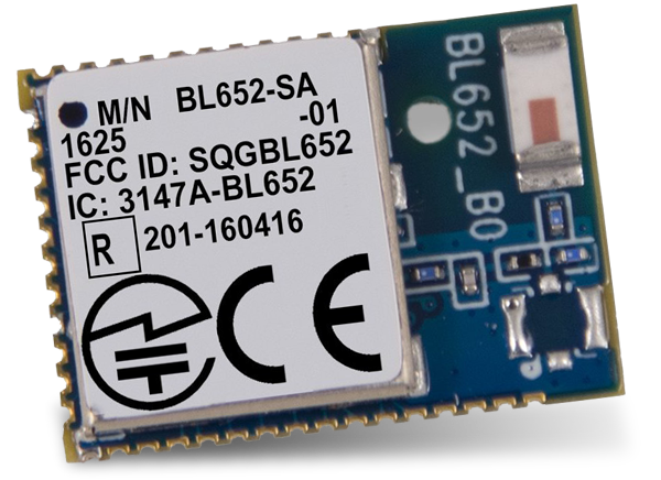 BL652 BLUETOOTH® v5 + NFC Modules - Ezurio | Mouser