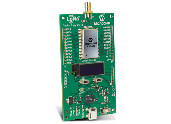 RN2483 LoRa® Mote - Microchip Technology | Mouser