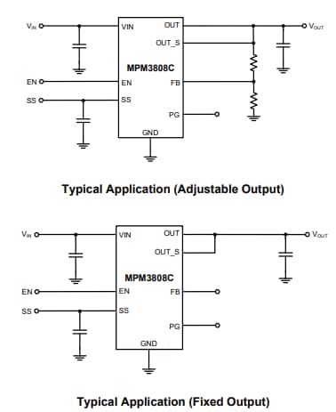 MPM3808C Synchronous Step-Down Modules - MPS | Mouser