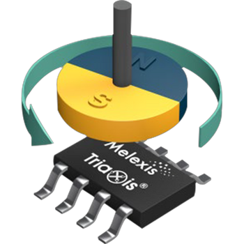 Now at Mouser: Melexis’ MLX90427 Triaxis 3D Magnetic Position Sensor ...